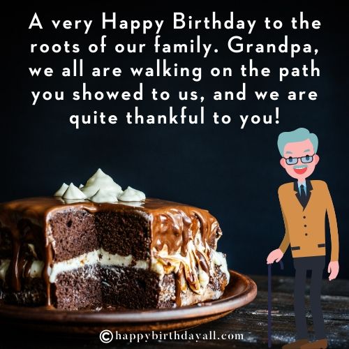 Happy Birthday Wishes For Grandfather Birthday Quotes For Grandpa
